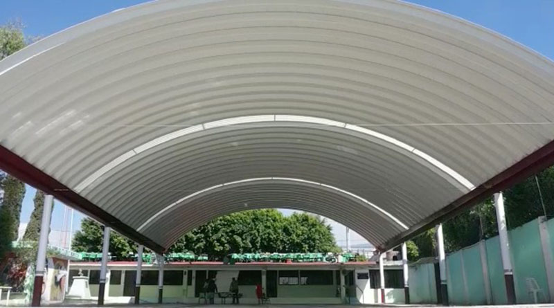CONSTRUYEN 26 ARCOTECHOS EN ESCUELAS DE ECATEPEC DURANTE PARO DE ...
